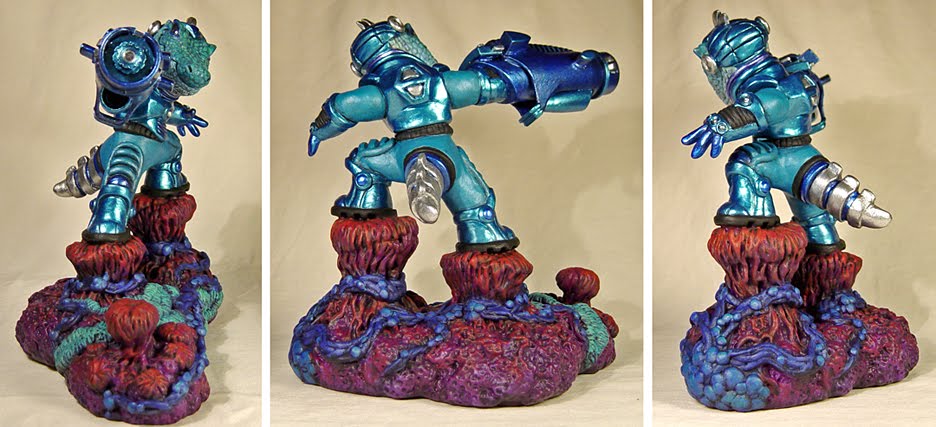 LUDstuff!: SCULPTURE - "Space Gator!" FINISHED