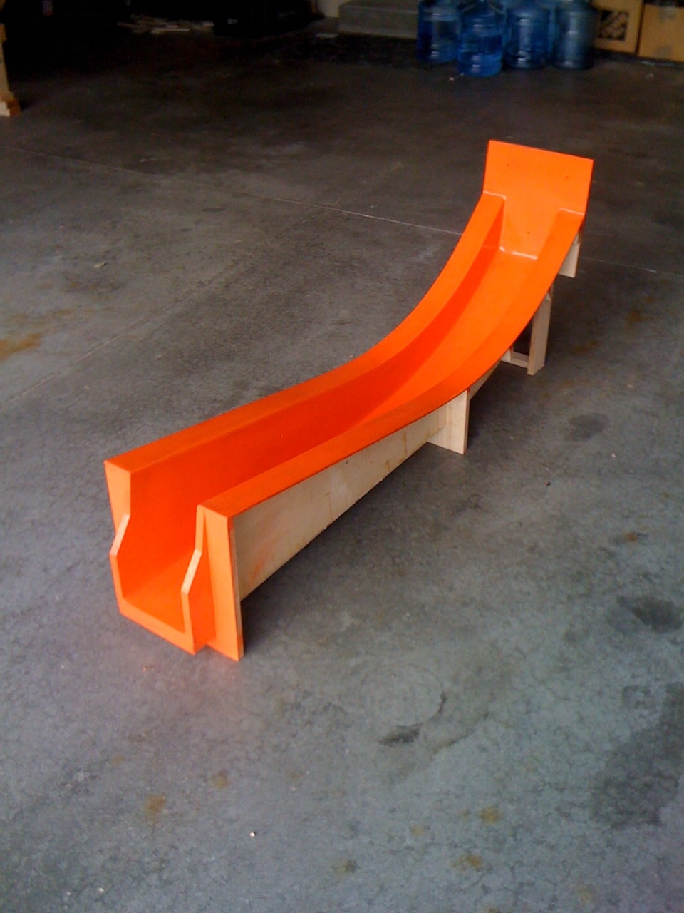 Scarab 650 Trimaran Build: Beam Mold Complete