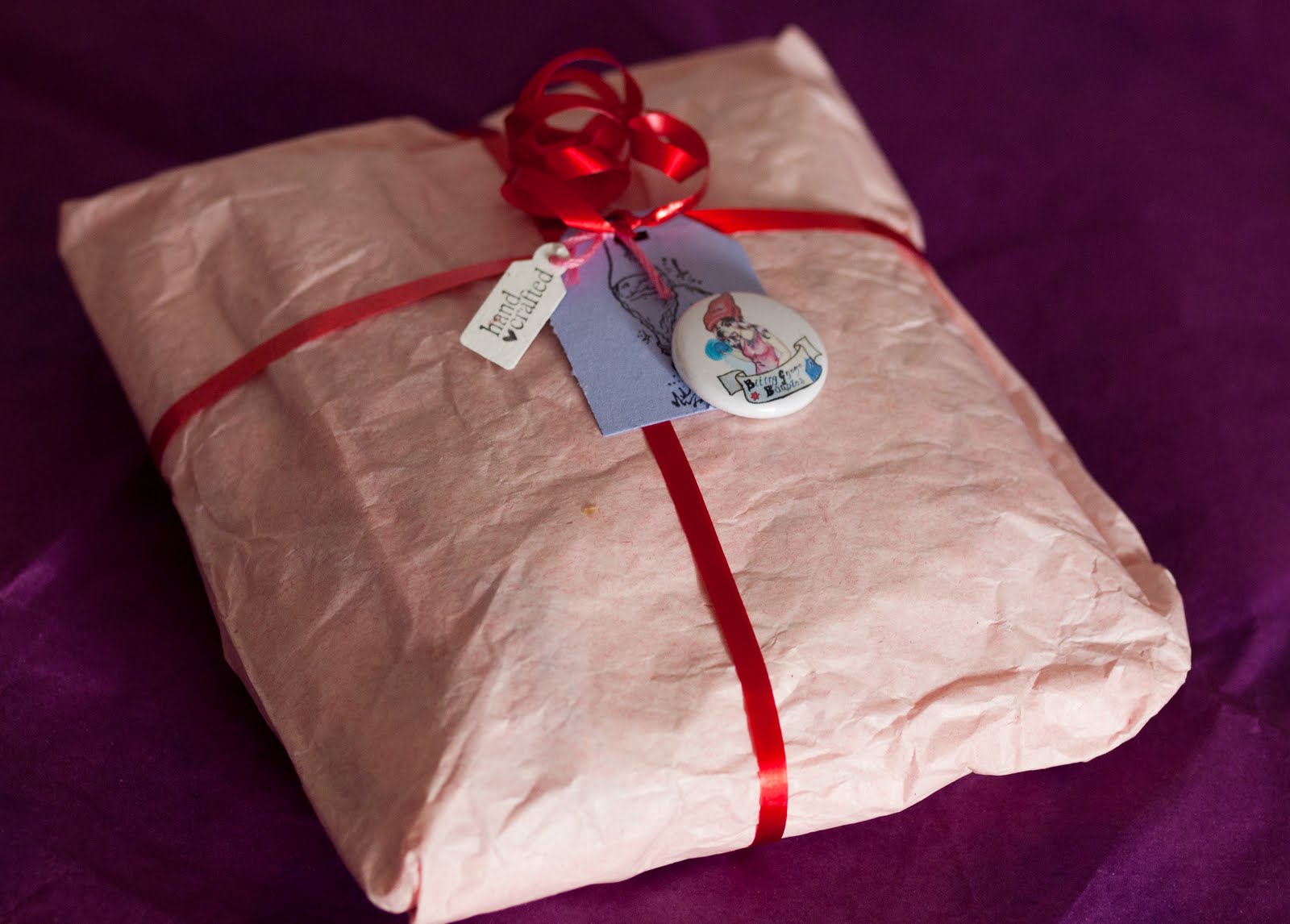 In Love With Handmade: Biting Gnome Boo Boo Bag & Burn Buster!