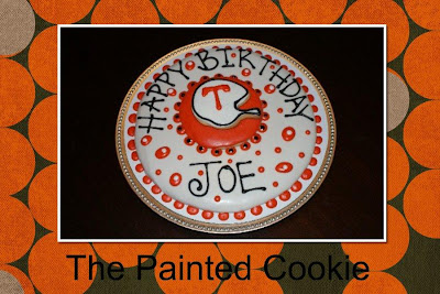 The Painted Cookie: University of Tennessee Cookie Cake