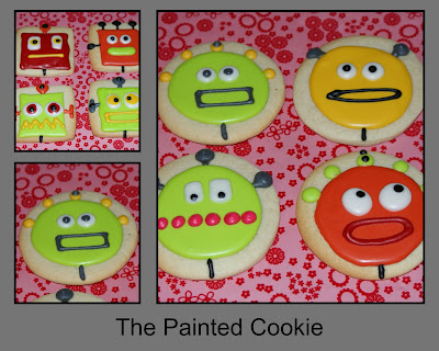 The Painted Cookie: ROBOT COOKIES