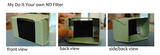 My DIY ND filter - BEYOND THE PIXELS