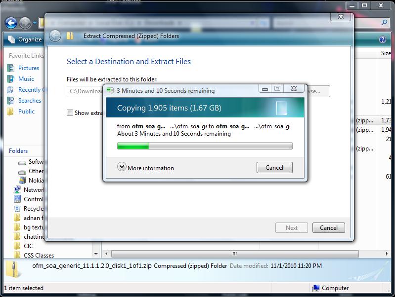 Installing Soa Suite 111130 On Windows Vista 32 Bit Os Part 1 Of 2