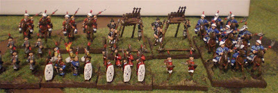 15mm paint shack: Ming DBA 15mm army based ready to go