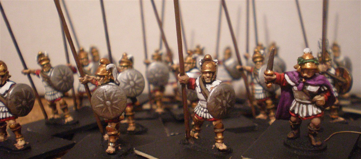 15mm paint shack: 15mm Macedonian pike bock(1) finished plus 28mm AWI ...