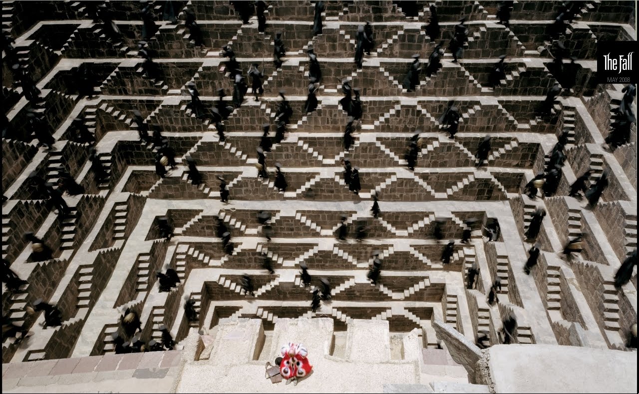 Stone Art Blog: M. C. Escher and the Chand Baori stepwell in India.