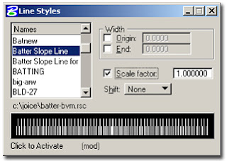Cad Lisp and Tips: LT : Batter Slope Line Type