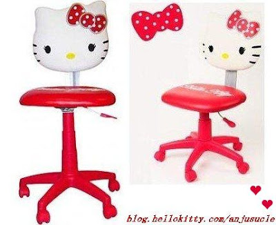 ♥Hello Kitty Lover♥: ♥Hello Kitty Desk Chair!