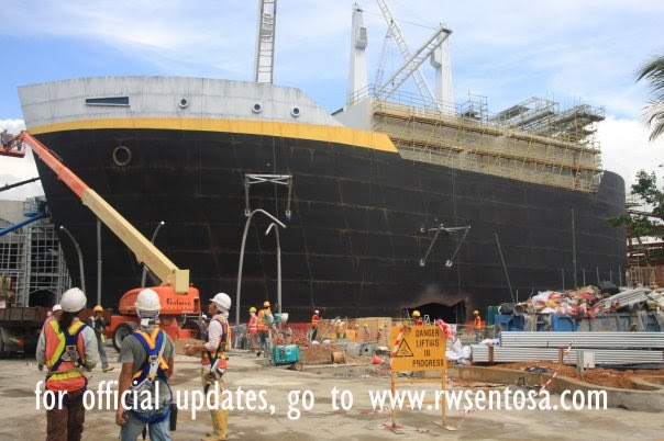 Universal Studios Singapore: Madagascar Ship Sailed In