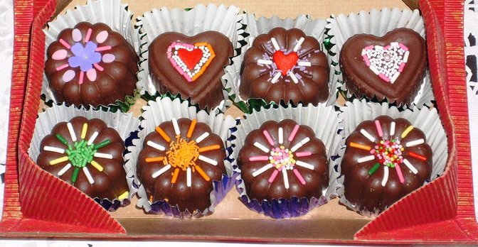 Germuda Homemade Chocolate: Assorted Decorative Chocolate