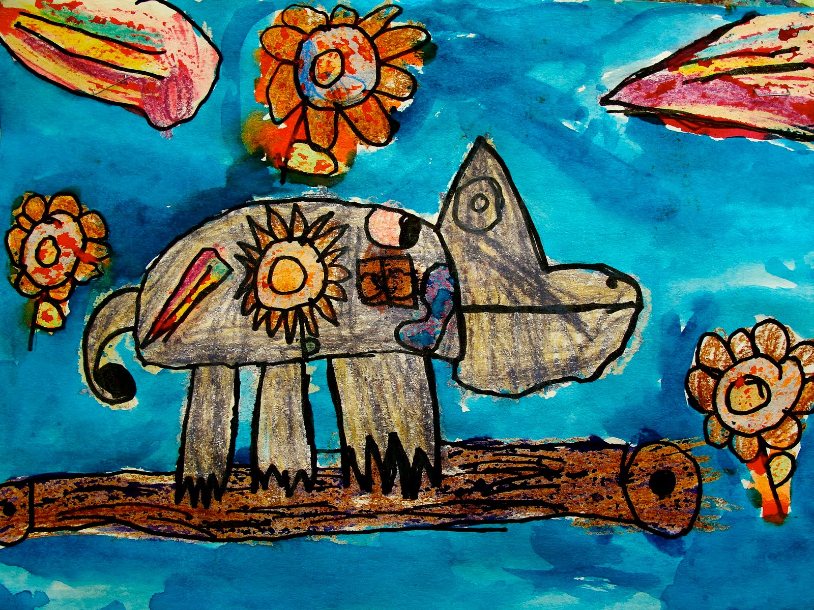 Da Vinci's Wings: Preppy & Kindergarten Chameleons