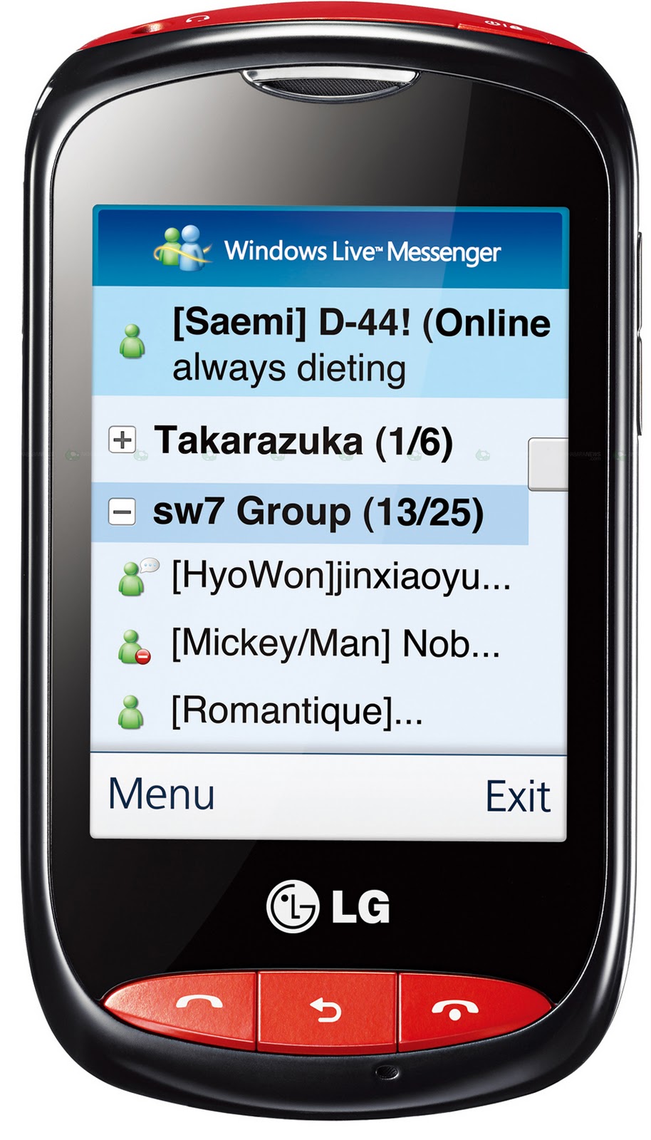 Tekno-maniak: LG Wink Ponsel Layar Sentuh Pertama Untuk Generasi Z