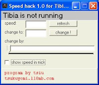Tibia Dash: SpeedHack