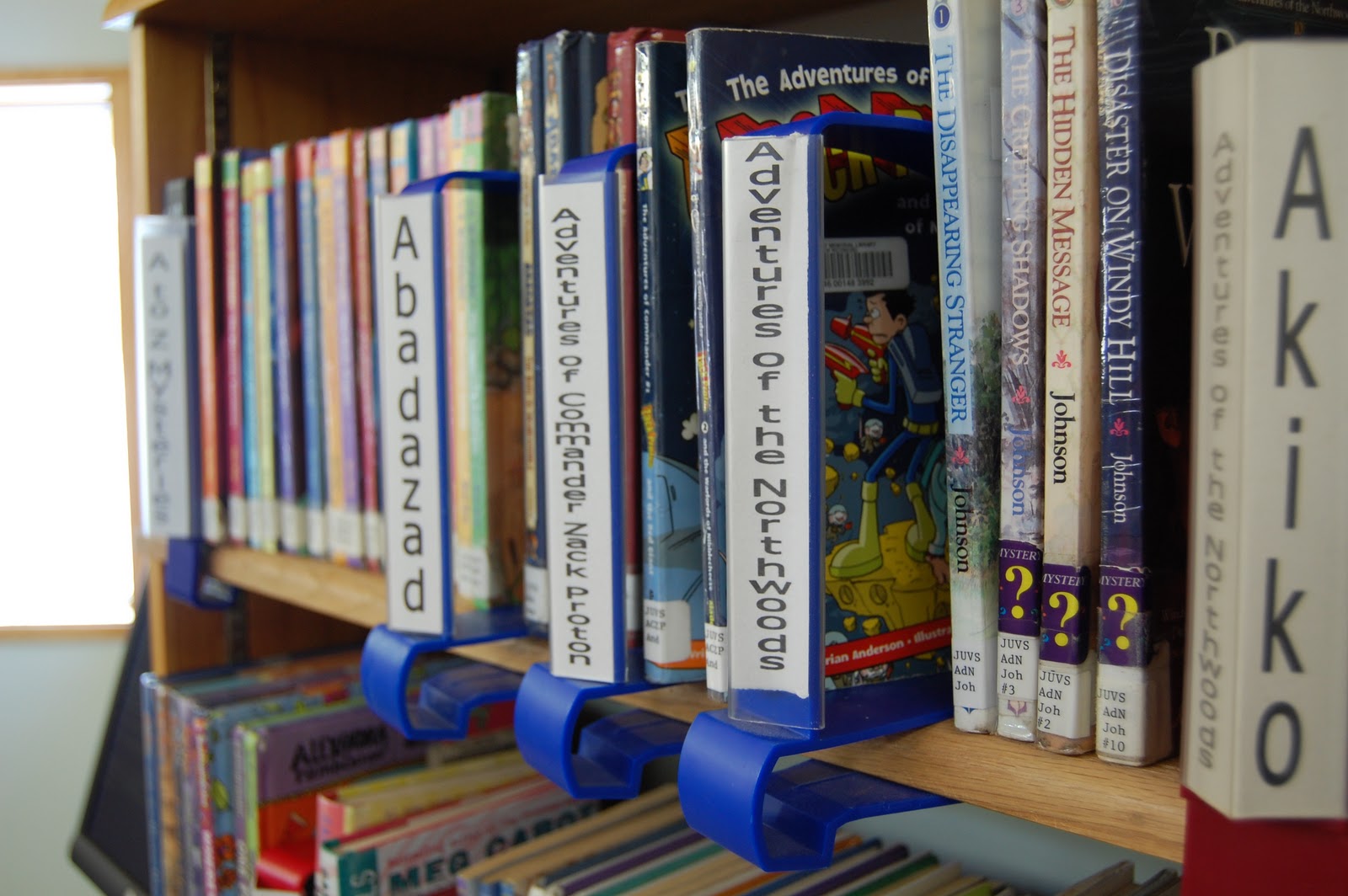 Retail Shelf Sign Holders: Book Shelf Markers