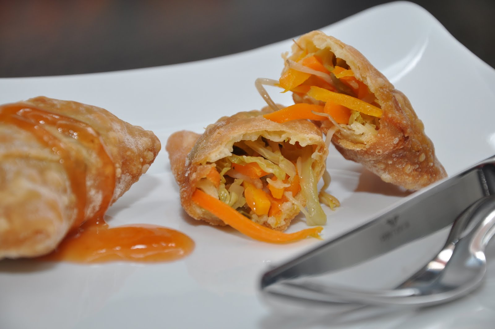 Teri-yaki food week: gli involtini primavera - Peperoni e Patate