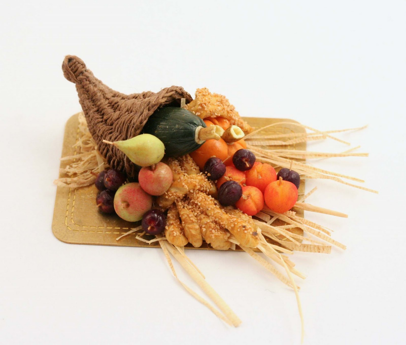 linsminiartform: Cornucopia...A Horn Of Plenty!