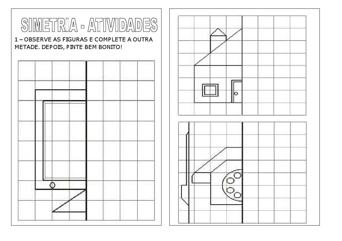 VARAL DE ATIVIDADES: SIMETRIA