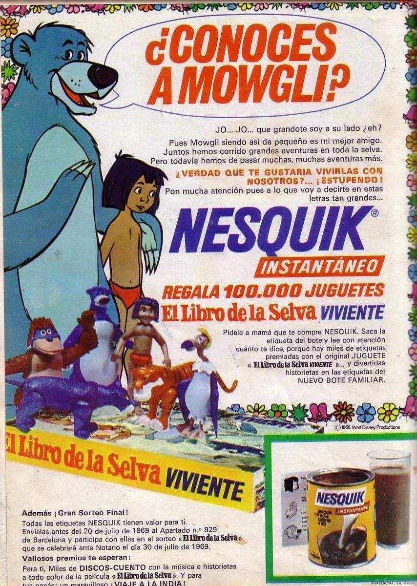 EL KIOSKO DE AKELA: EL libro de la Selva Viviente de Nesquik