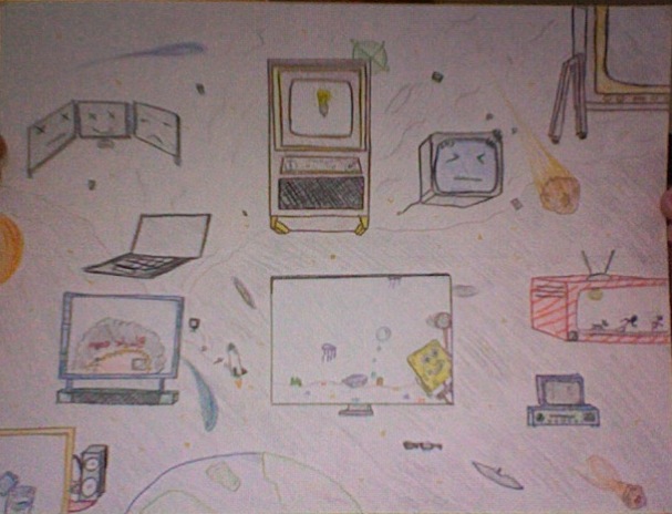 DMS ART: 6th Grade One-Point Perspective Objects