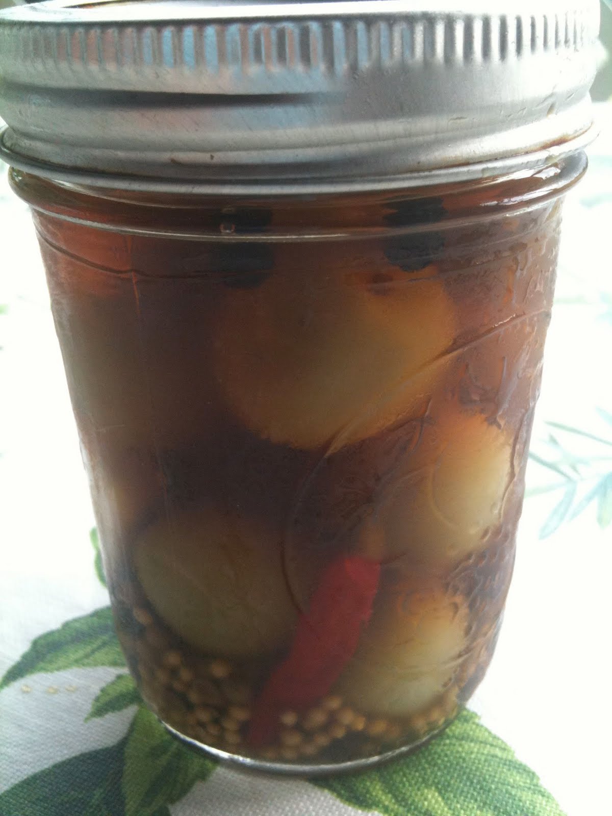 Tomolives - Pickling Green Tomatoes - Cathy Barrow