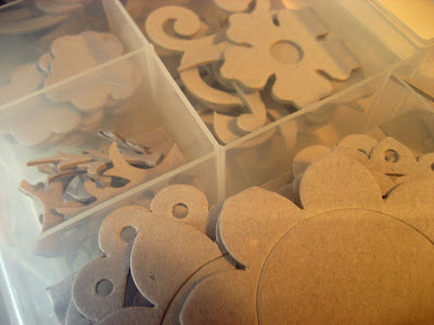 CRAFTY STORAGE: Chipboard Storage