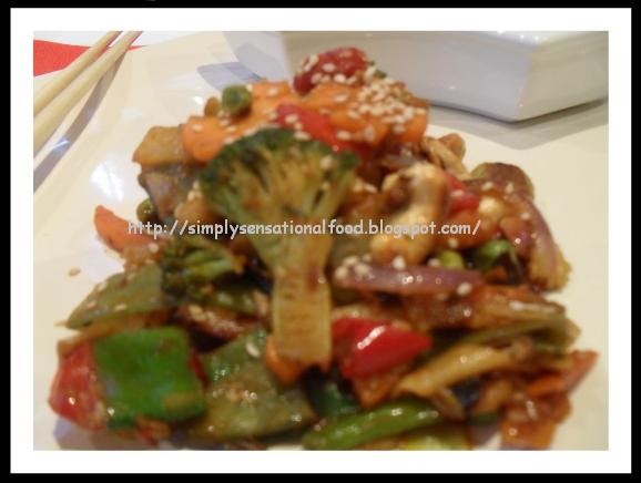 Sweet and sour sesame vegetables | simply.food