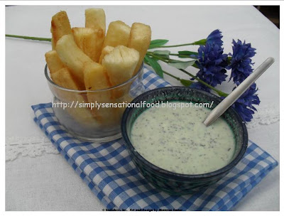 Cassava (mogo/yucca)Chunky fries. | simply.food