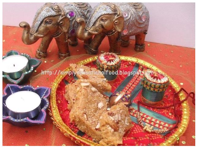 Gujarati Badam Pak- Almond fudge | simply.food