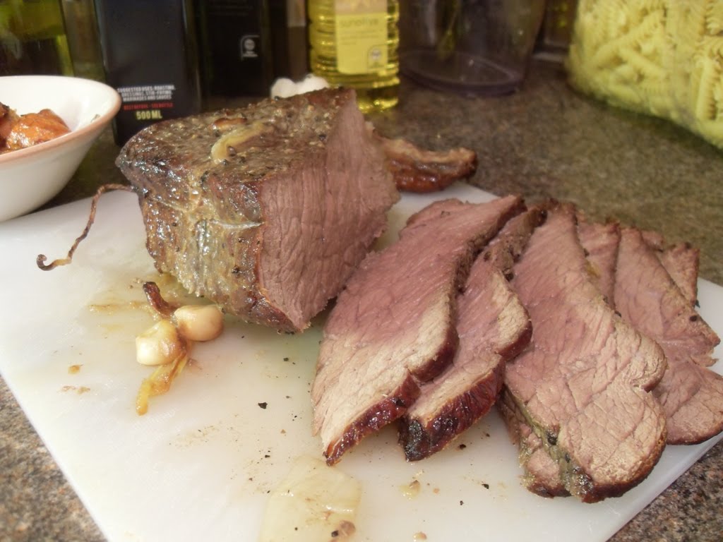 Eating British: Roast topside of Water Buffalo