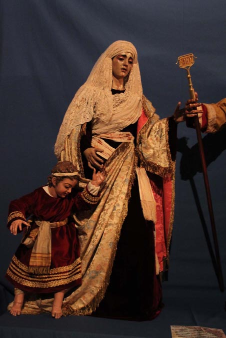 María Salomé en la exposición "María, una vida ejemplar" | HERMANDAD DE ...