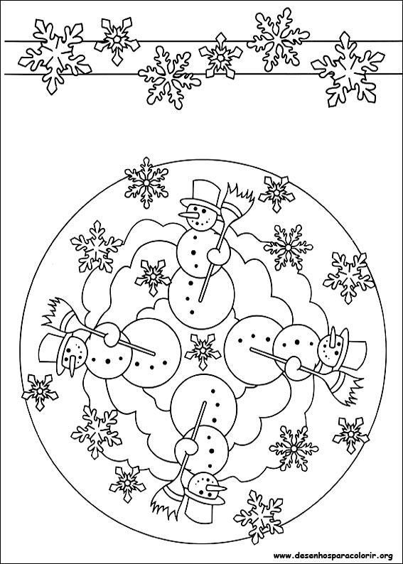 Pintinhas Amarelas ...: Mandalas de Natal