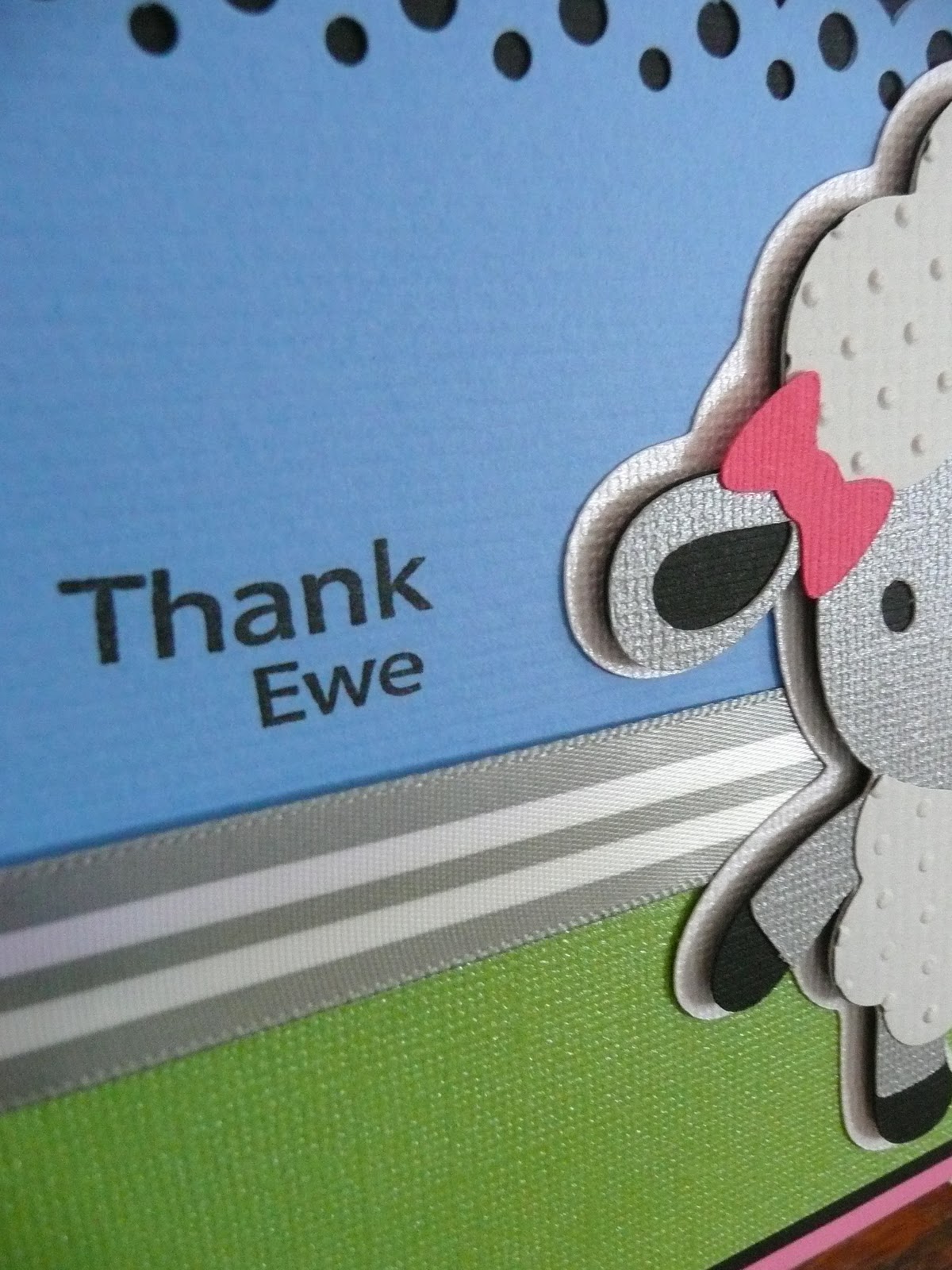 Croppin Momma Designs: Thank Ewe