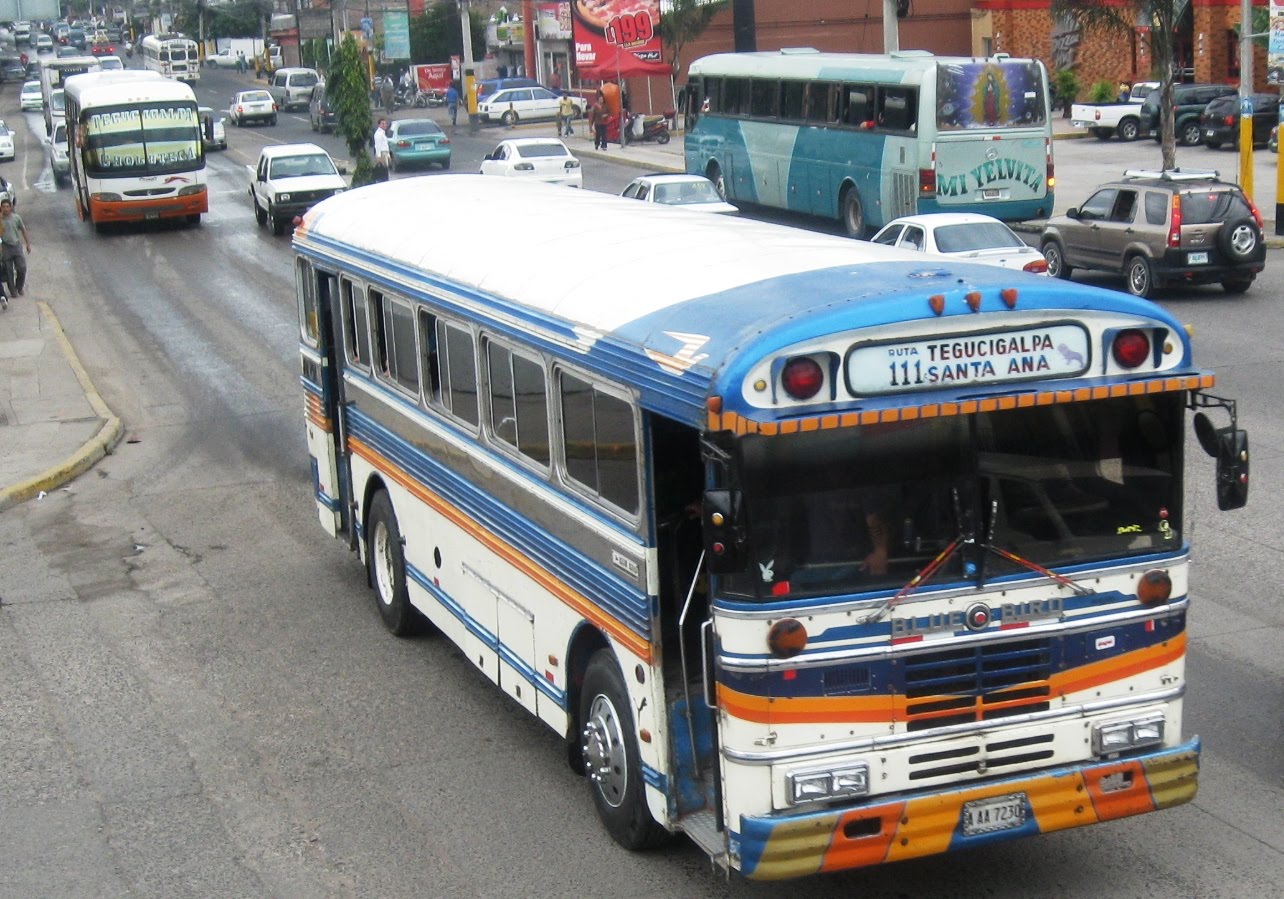BUSES DE HONDURAS-HONDUBUS: BUSES QUE PASAN POR EL AEROPUERTO (1)
