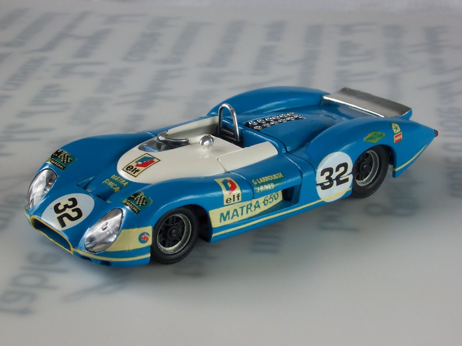 1/43 Collection of transformed and restaured models: Matra 650 Longue ...