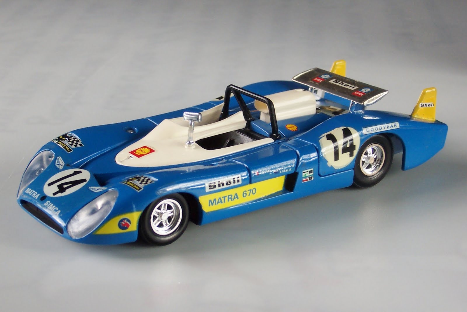 1/43 Collection of transformed and restaured models: Matra 660 Courte ...