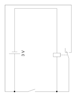Elektrotechnik: Ein Relais mit Selbsthaltung