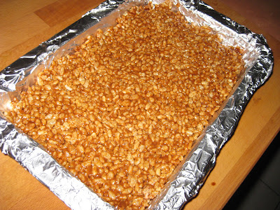 An empty stomach is the best cook: Mars Bar Slice