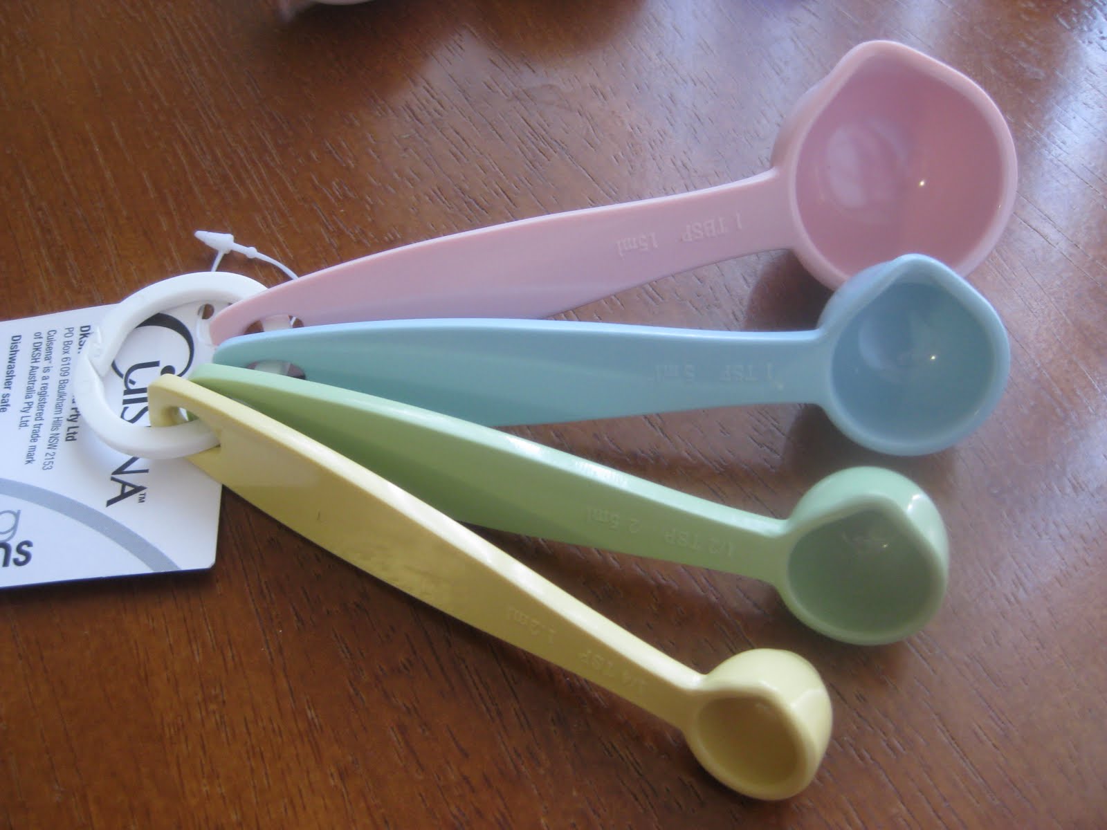 An empty stomach is the best cook: Measuring spoons