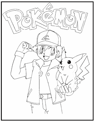 POKEMON COLORING PAGES