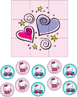 HELLO KITTY COLORING PAGES