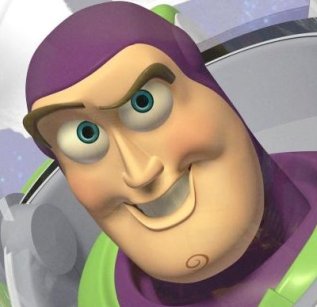 Buzz Lightyear Face Coloring Pages