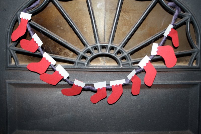 Cut, Paste, Repeat: Mini Stockings Craft!