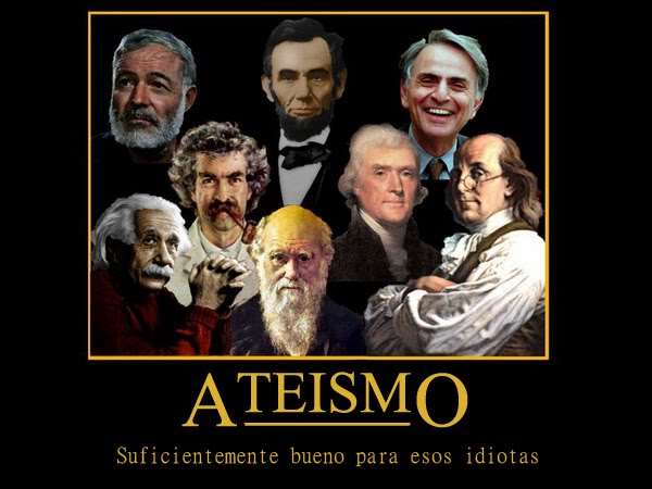 Especialista en Nada: Gracias a Dios soy Ateo