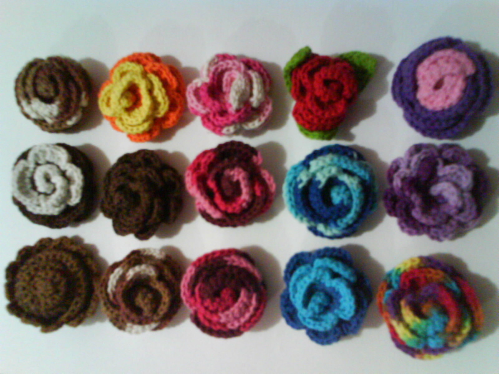 Green Leean: Bros Rajutan bunga cantik