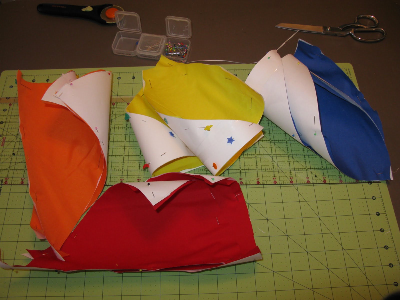 Real Life, One Day at a Time: making a circus tent...