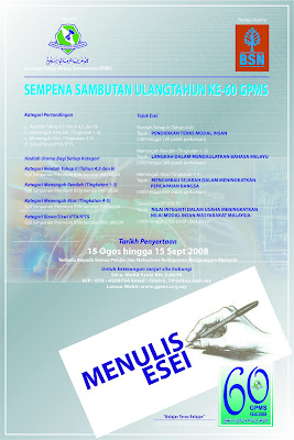 PERTANDINGAN PENULISAN ESEI SEMPENA SAMBUTAN 60 TAHUN GPMS | SEMBANG ...