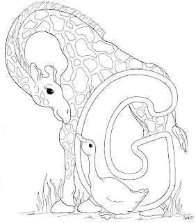 The Art of Charity: G is for Giraffe and Goose