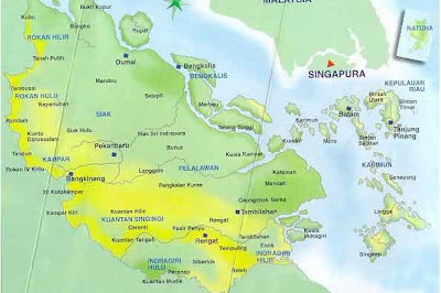 All About Riau: Riau Map