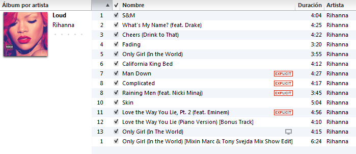 all I want is pop: Loud - Rihanna (Preorder version)