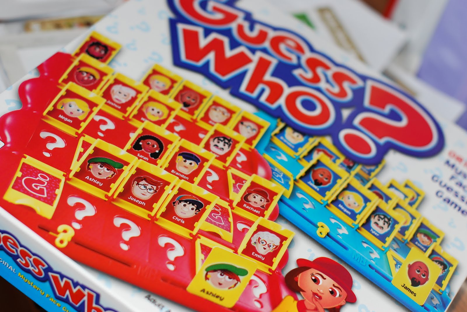 Organic Families: Guess Who personalized game!